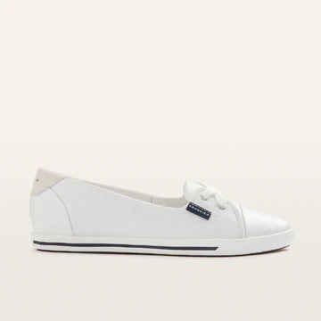 Hannah III White Punched – Sizeable Shoes & Accessories