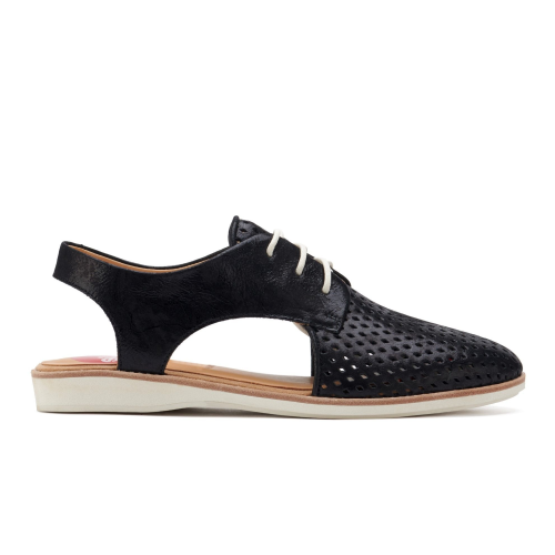 Slingback Punch Black Shimmer – Sizeable Shoes & Accessories